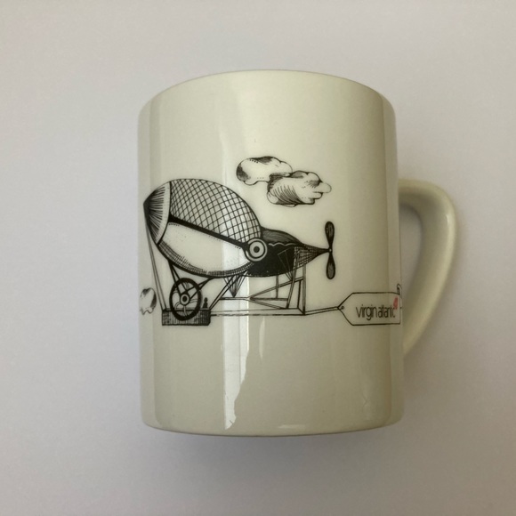 Virgin Atlantic | Dining | Virgin Atlantic Airline Mug Tea Coffee White ...
